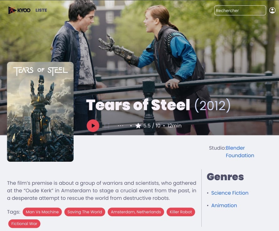 Kyoo : L’alternative libre à Plex pour les cinéphiles