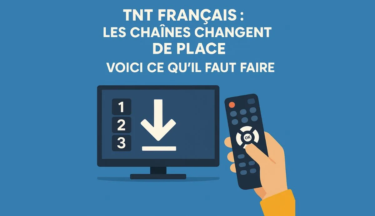 TNT Français : les chaînes changent de place – voici ce que tu dois faire