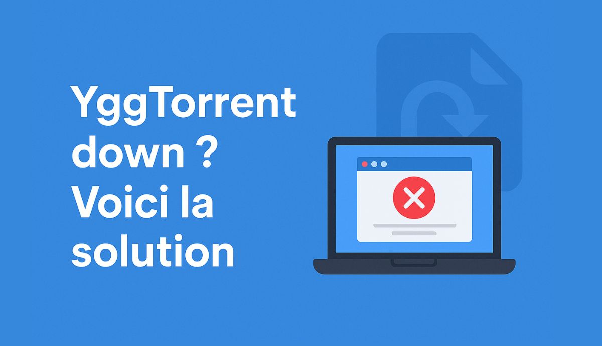 YggTorrent down ? Erreur de connexion ? Voici la solution