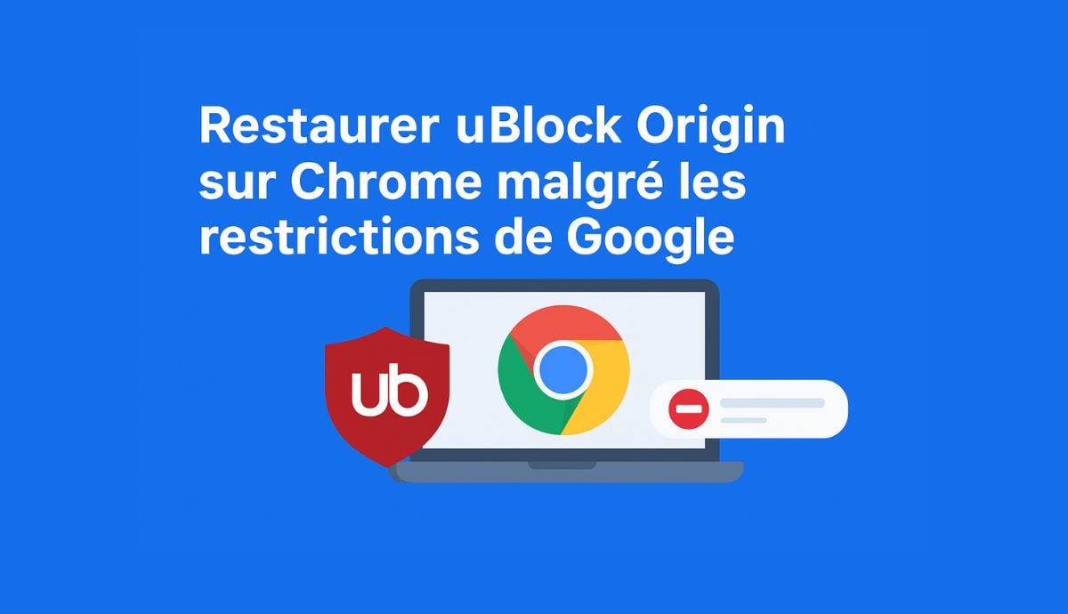 Installer uBlock Origin sur Chrome malgré les restrictions de Google